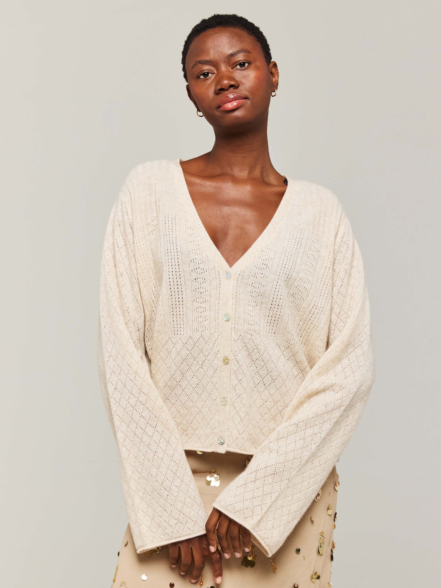 Summer | Stitch Cashmere Cardigan | Consciously Created Cashmere | Brodie